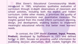 THE CIPP MODEL IN TEACHING PROOF-POWER POINT | PPTX
