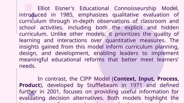 THE CIPP MODEL IN TEACHING PROOF-POWER POINT | PPTX