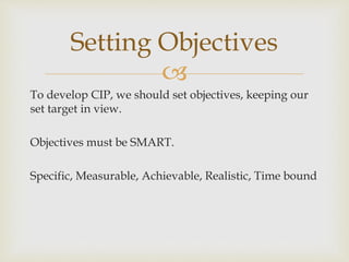 Classroom Improvement Plan | PPTX