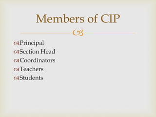 Classroom Improvement Plan | PPTX