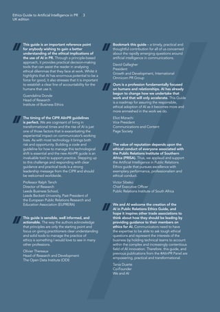 CIPR AI in PR ethics guide | PDF