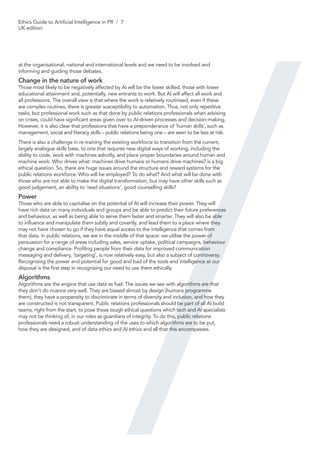 CIPR AI in PR ethics guide | PDF