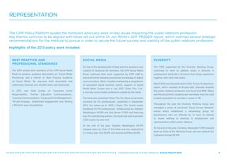 CIPR Annual Report 2013 | PPT