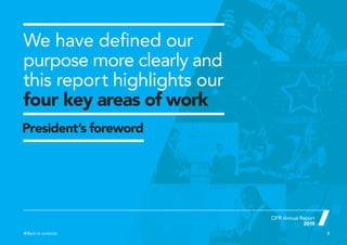 CIPR Annual Report 2019 | PPT