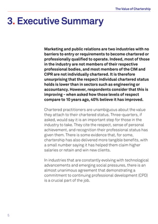 Value of Chartership (CIPR and CIM) | PDF | Business Administration ...
