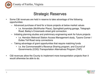 Fairfax County Commercial and Industrial Property Tax for ...