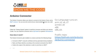 Luca Cipriani - Control your Embedded Linux remotely by using MQTT and a web interface | PDF ...