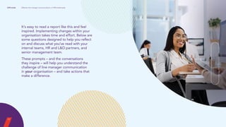 CIPR Inside; Line Manager Comms Report | PDF | Human Resources | Business