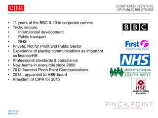 CRIP SW Conference 2014: #ciprswsocial | PPTX