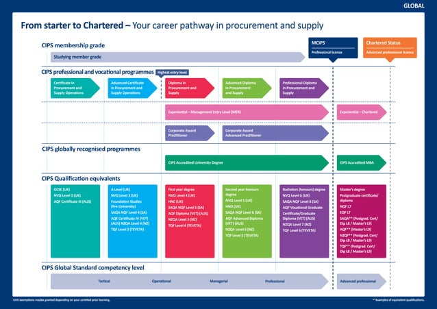 Cips step up-startertocharter_pathway_global | PPT