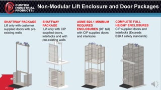 VRC (Vertical Reciprocating Conveyor) Lift - Dealer Training 2020 | PPT