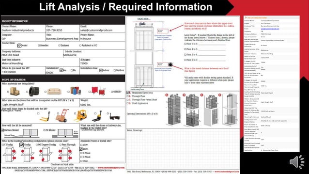 VRC (Vertical Reciprocating Conveyor) Lift - Dealer Training 2020 | PPT