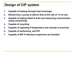 Clean In Place Technlogies BioPharma Facilities | PPT