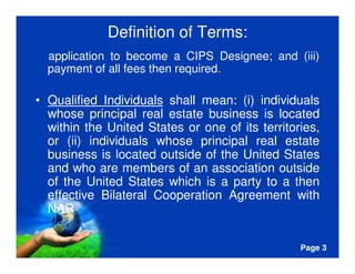 CIPS Presentation | PPT