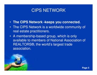 CIPS Presentation | PPT
