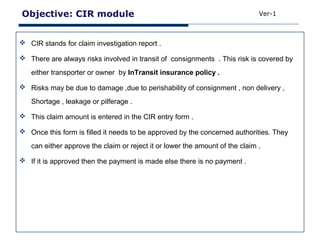 WebXpress Claim Investigation Module | PPT