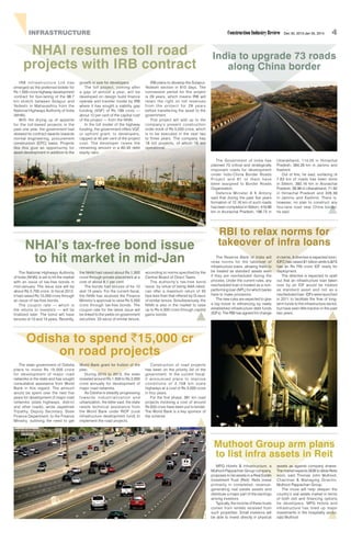 Construction Industry Review Issue 52 | PDF