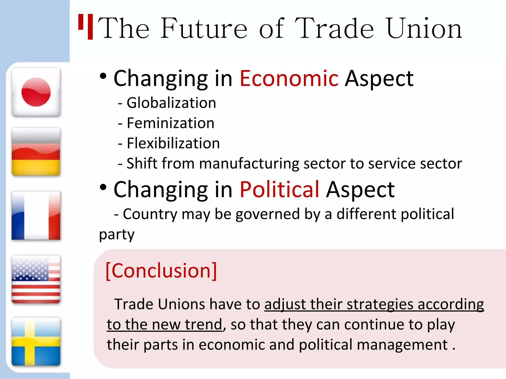 The role of Trade Union | PPS