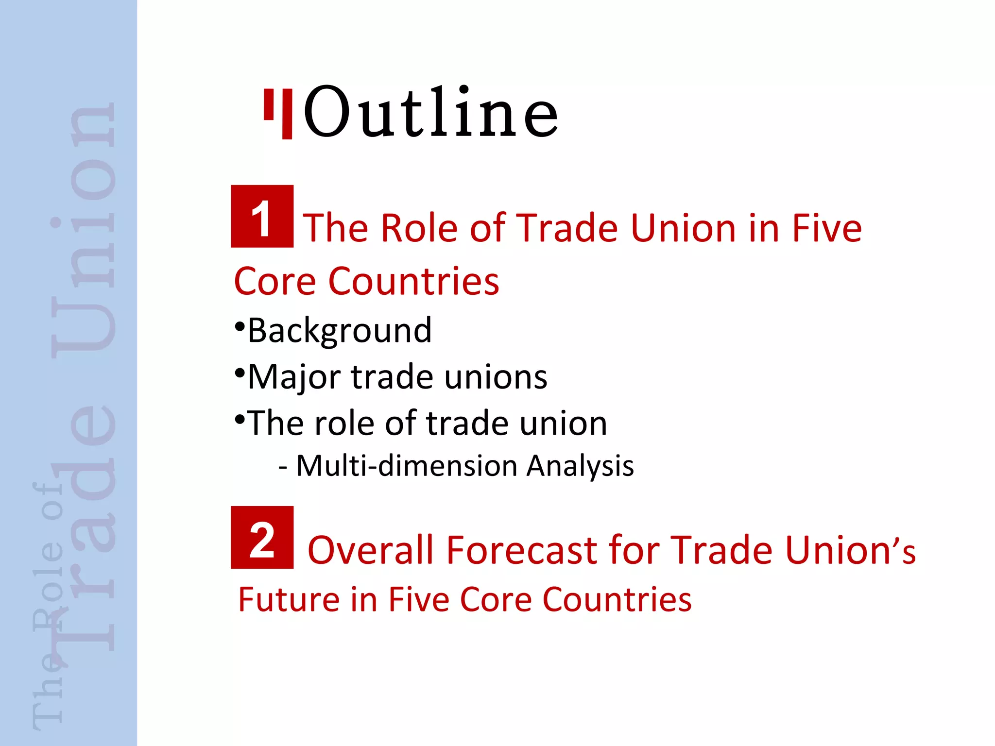 The role of Trade Union | PPS