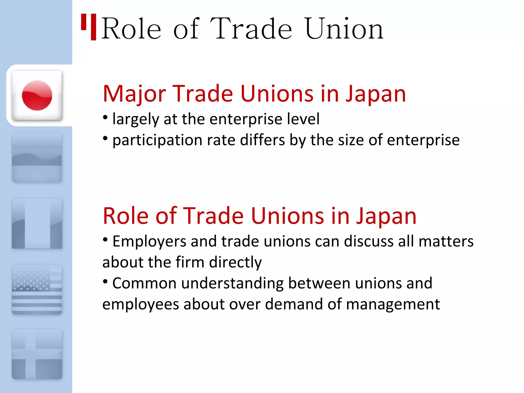 The role of Trade Union | PPS