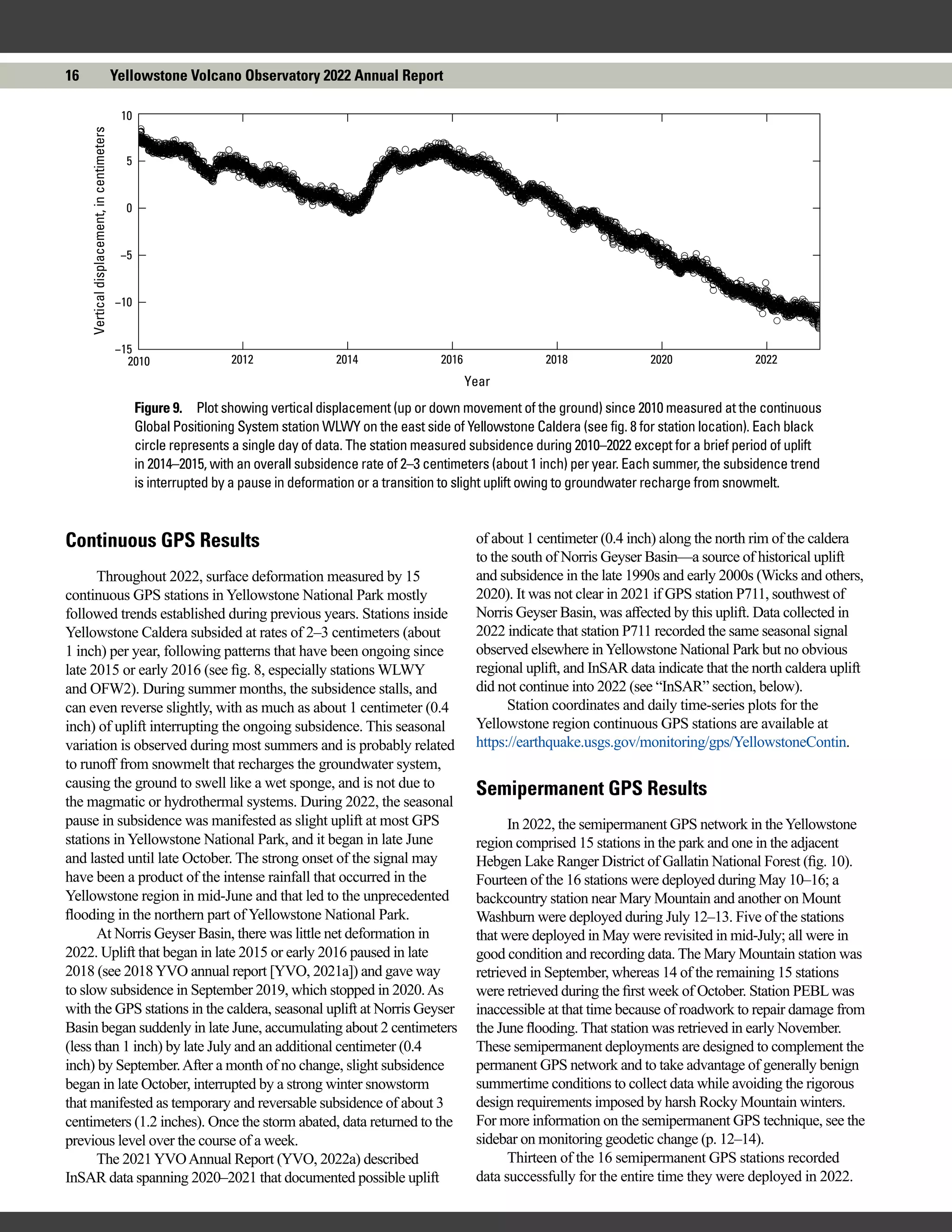 Yellowstone Volcano Observatory | PDF