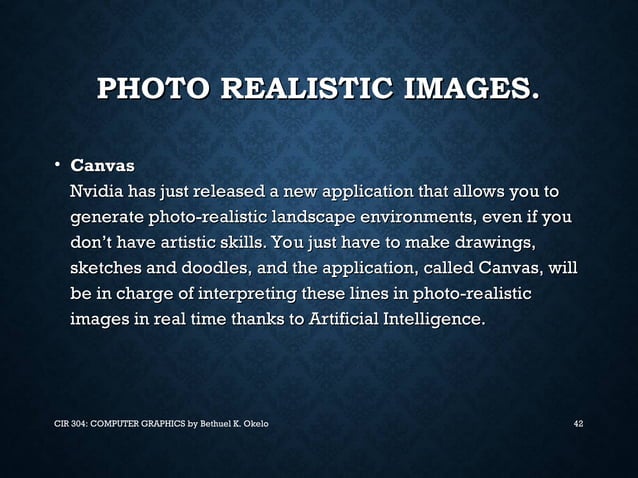 CIR 304 COMPUTER GRAPHICS Lecture 1 slides.ppt