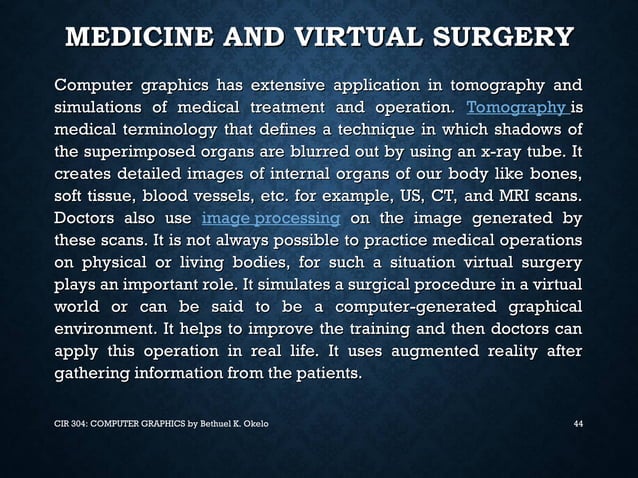 CIR 304 COMPUTER GRAPHICS Lecture 1 slides.ppt