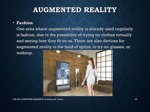 CIR 304 COMPUTER GRAPHICS Lecture 1 slides.ppt