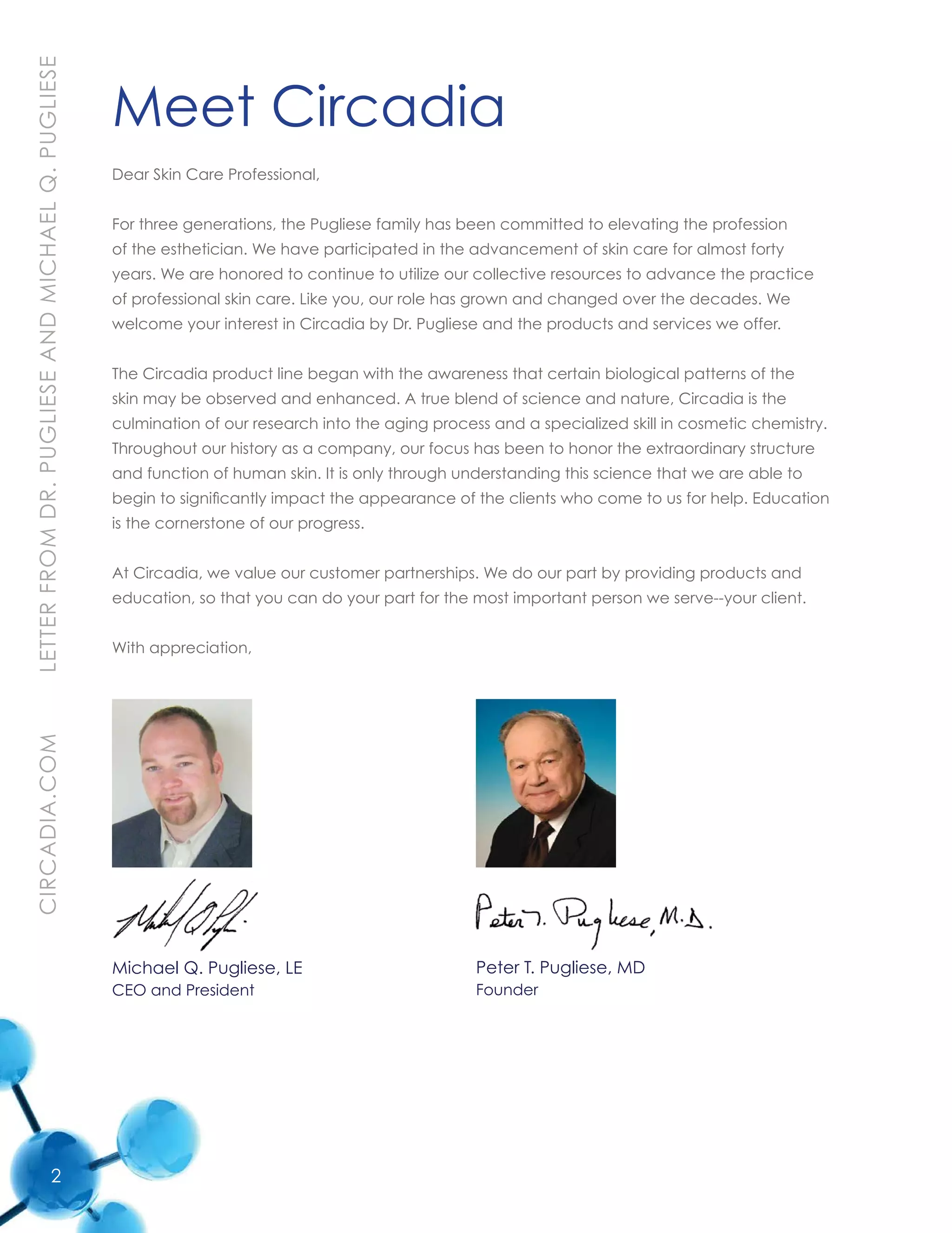 Circadia By Dr. Pugliese Capabilities-brochure | PDF