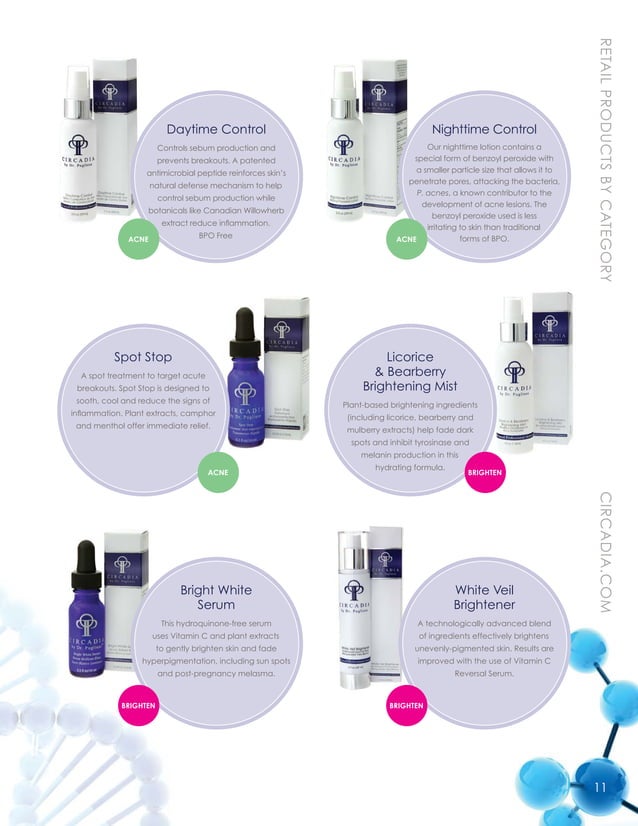 Circadia By Dr. Pugliese Capabilities-brochure | PDF | Skin and ...