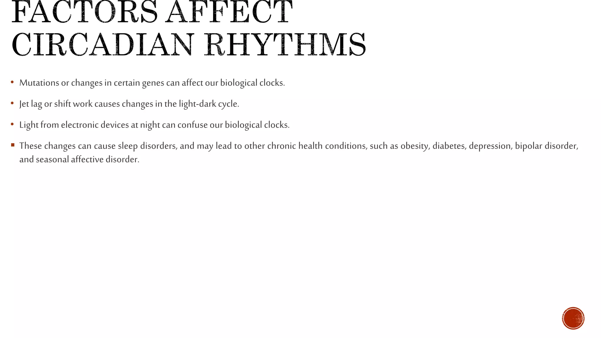 Circadian and Circannual Rhythms | PPTX