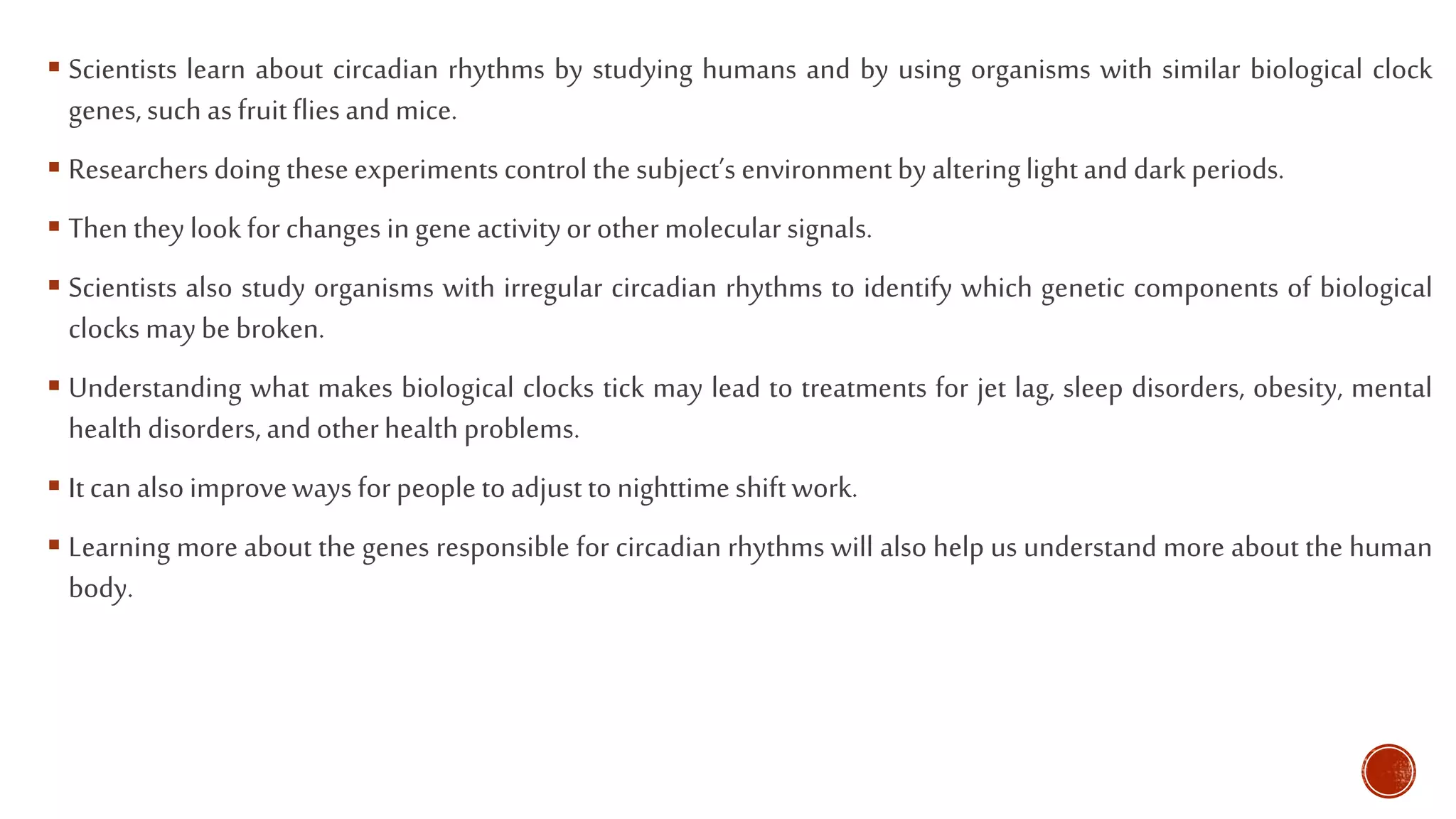 Circadian and Circannual Rhythms | PPTX