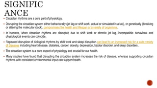 Circadian and Circannual Rhythms | PPTX
