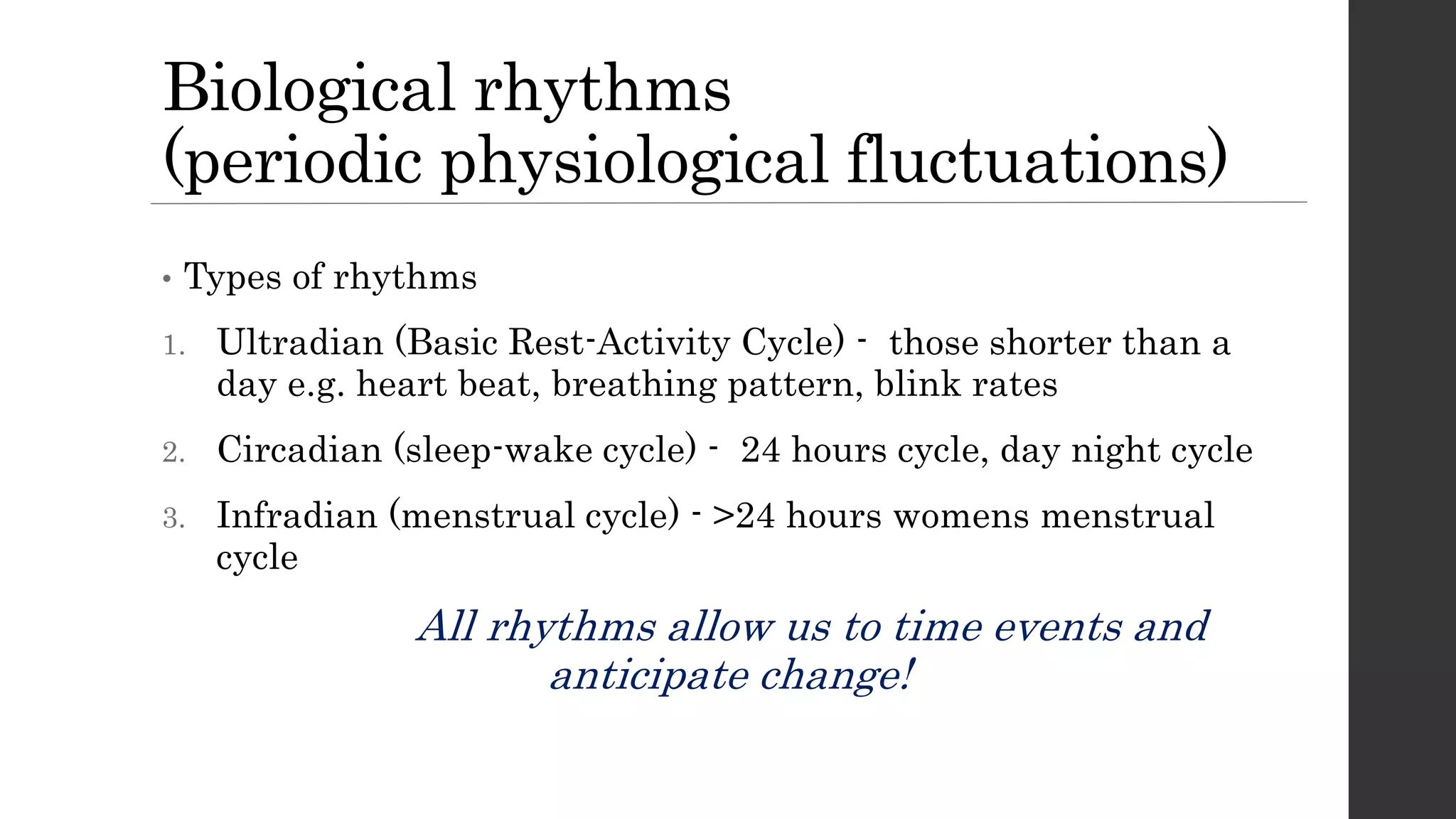 Circadian cycle | PPTX