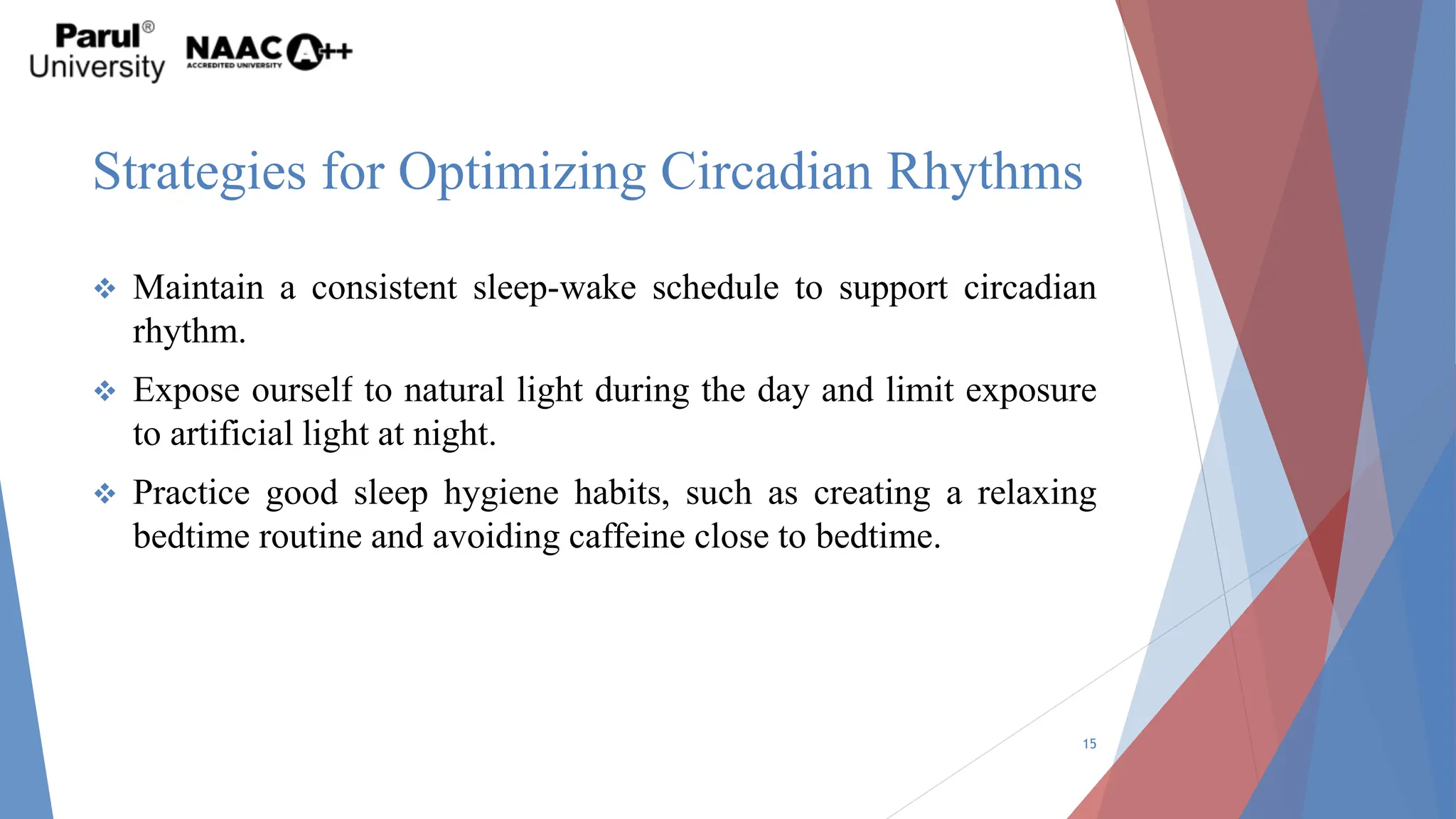 Circadian Rhythm: The Body's Internal Clock | PPTX