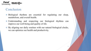 Circadian Rhythm: The Body's Internal Clock | PPTX