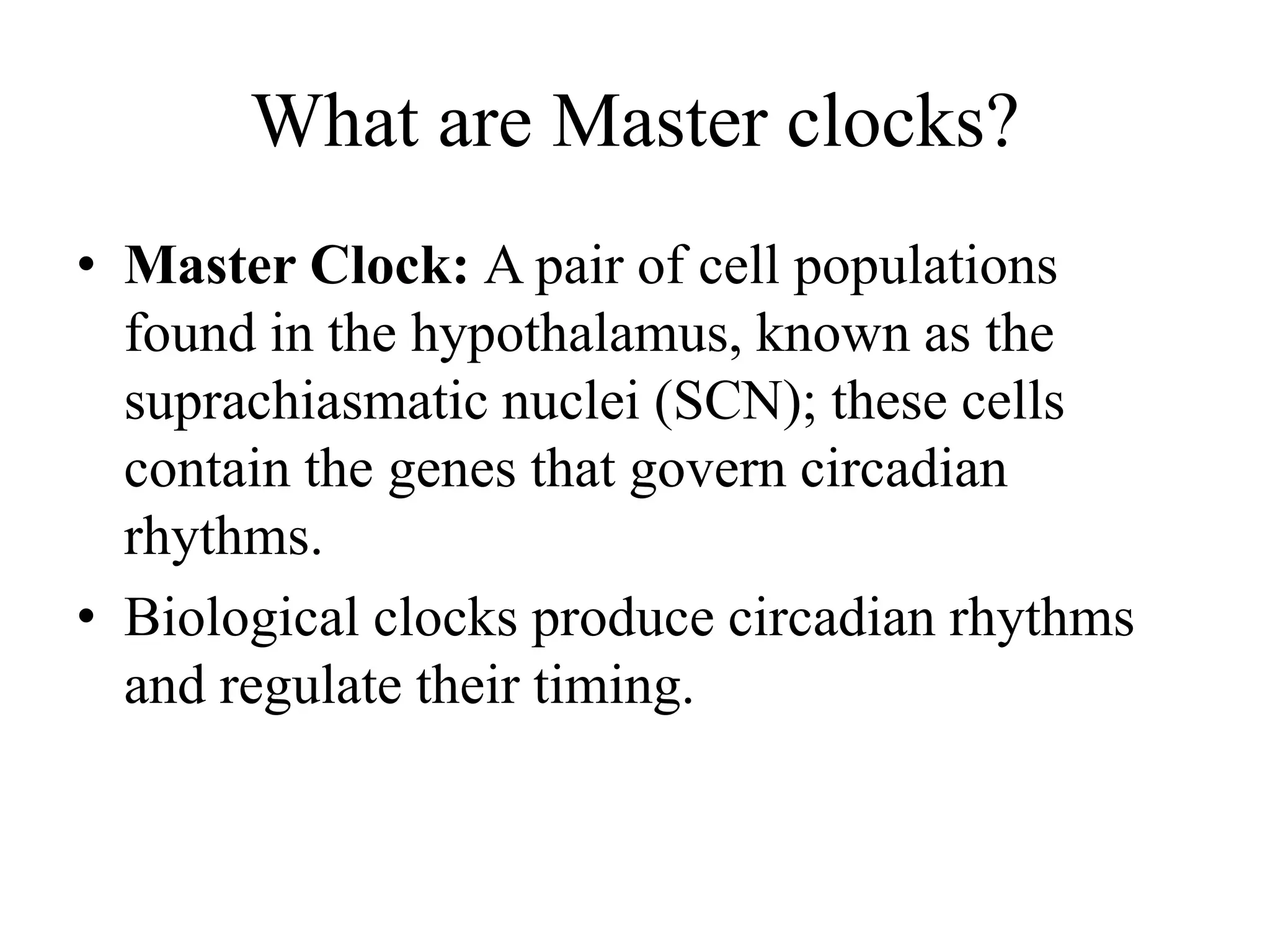 Circadian Rhythm (BSc Zoology) | PPTX