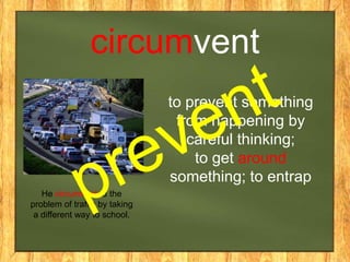 Circ circum vocabulary_words | PPT