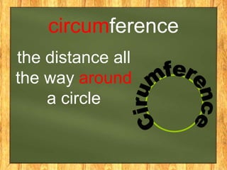 Circ circum vocabulary_words | PPT