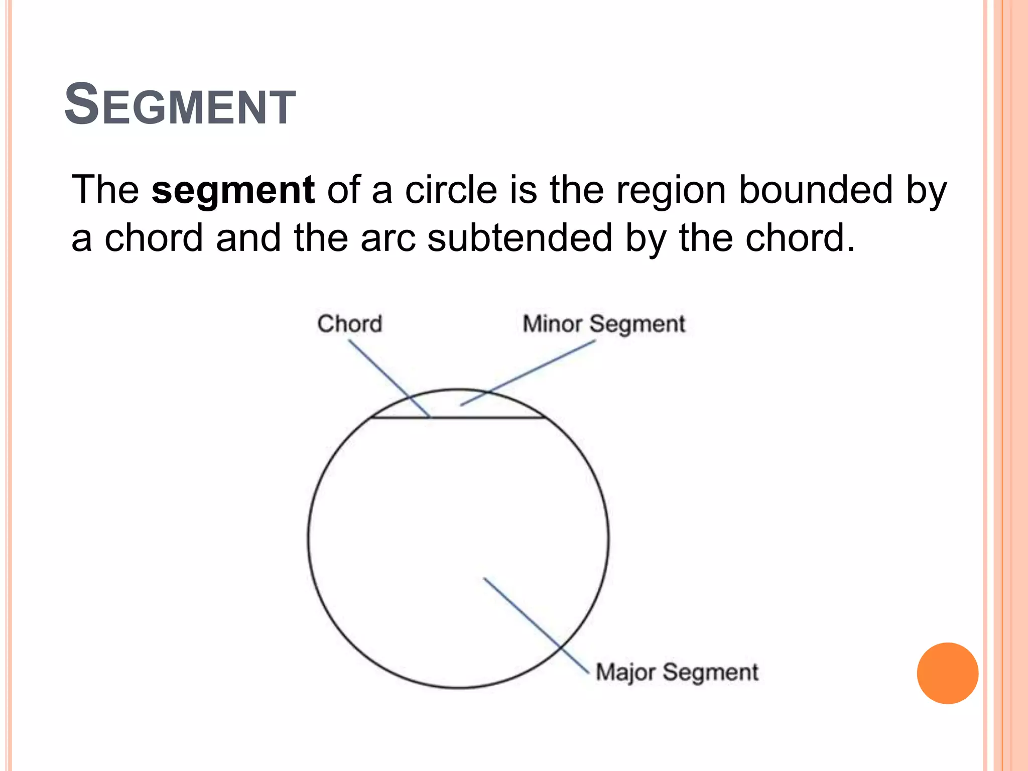 Mathematics- Circle Presentation | PPTX
