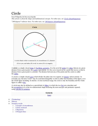 Circle | DOCX