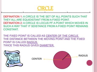 Circle | PPT
