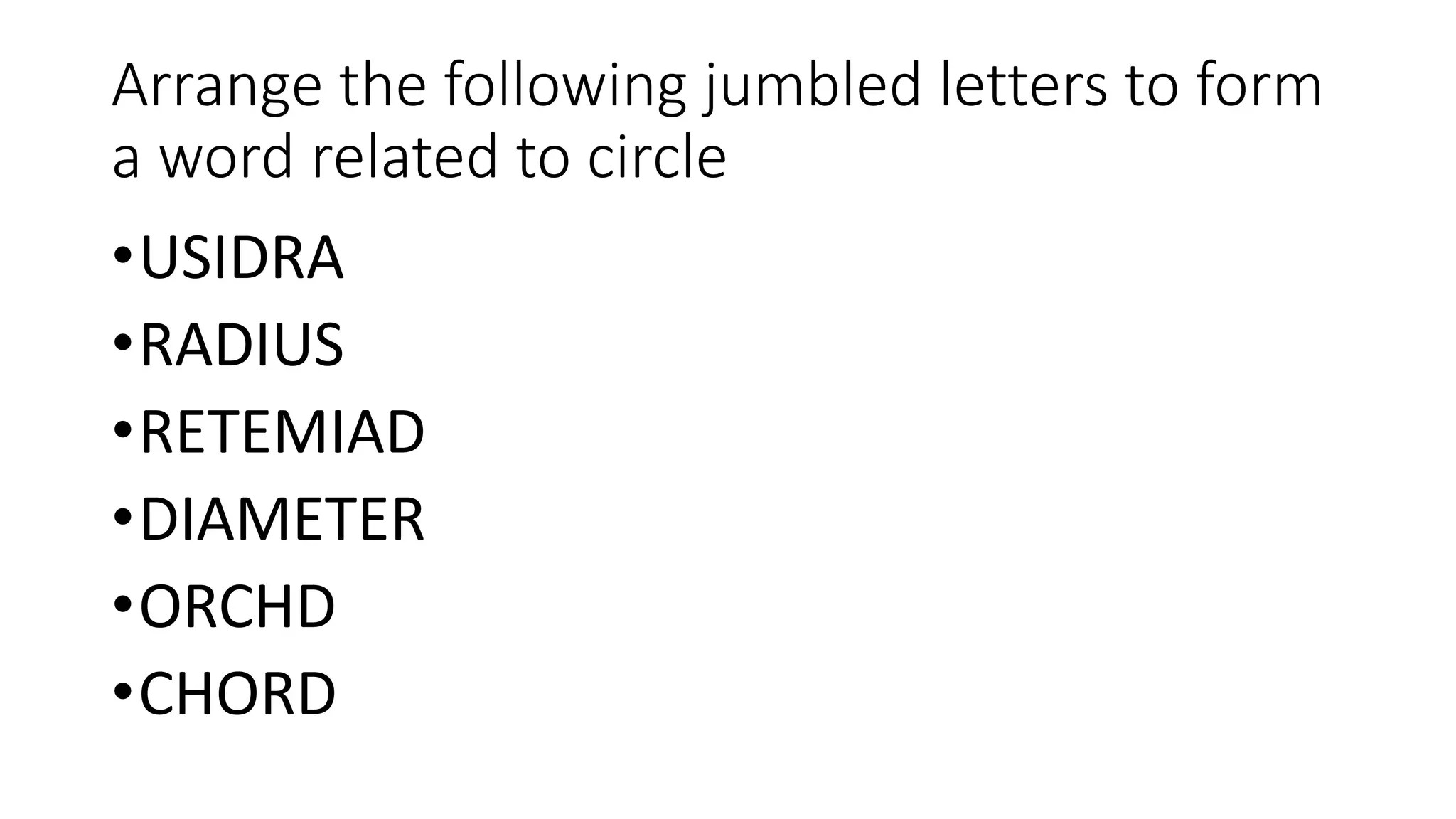 CIRCLE geometry lesson 2nd quarter grade 10 | PPTX