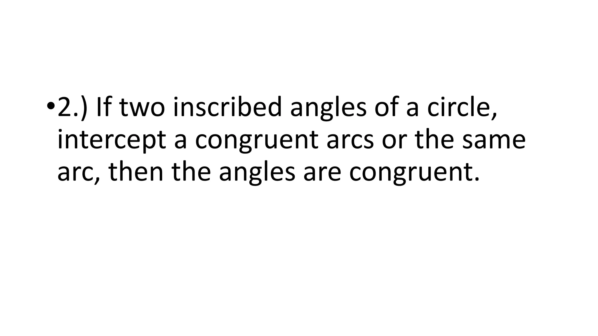 CIRCLE geometry lesson 2nd quarter grade 10 | PPTX