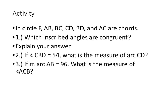 CIRCLE geometry lesson 2nd quarter grade 10 | PPTX