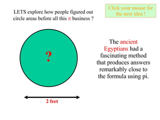 Circle Area Proof-GEOMTRY | PPT | Physics | Science
