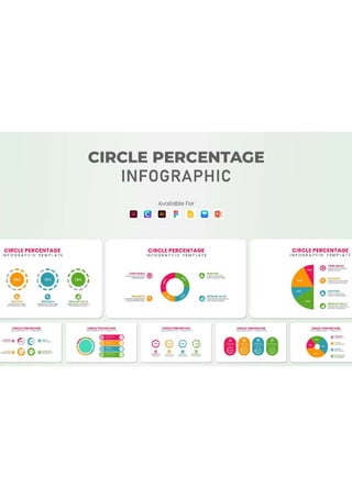 Circle Percentage Infographic | Unique Slides | PDF
