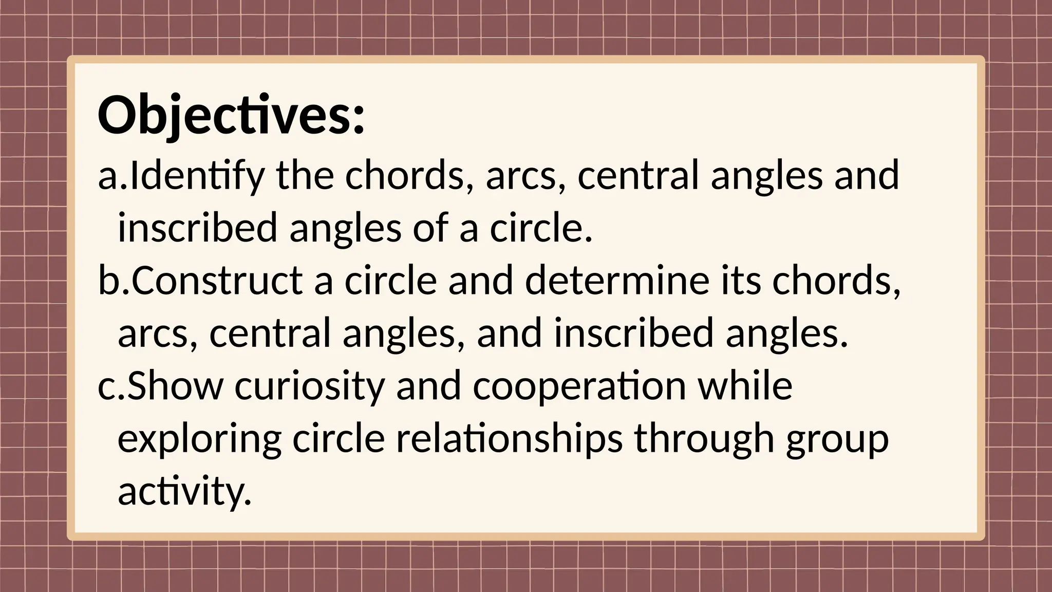 this PowerPoint presentation is all about circles | PPTX