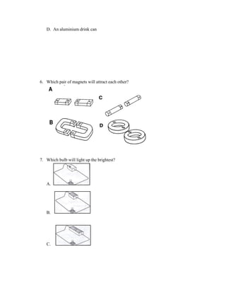 Circle the correct answer | PDF