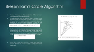 Breshnam's circle drawing algorithm.pptx